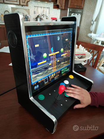 Bartop cabinato arcade mini retropie giochi da bar - Console e ...