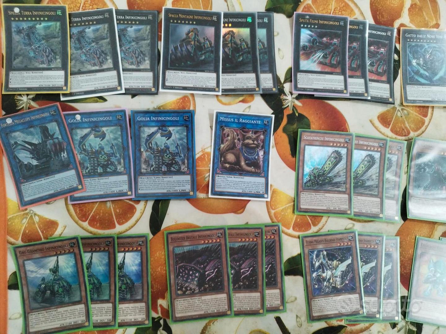 Yu-Gi-Oh Infinitrack Deck - Collezionismo In vendita a Caserta