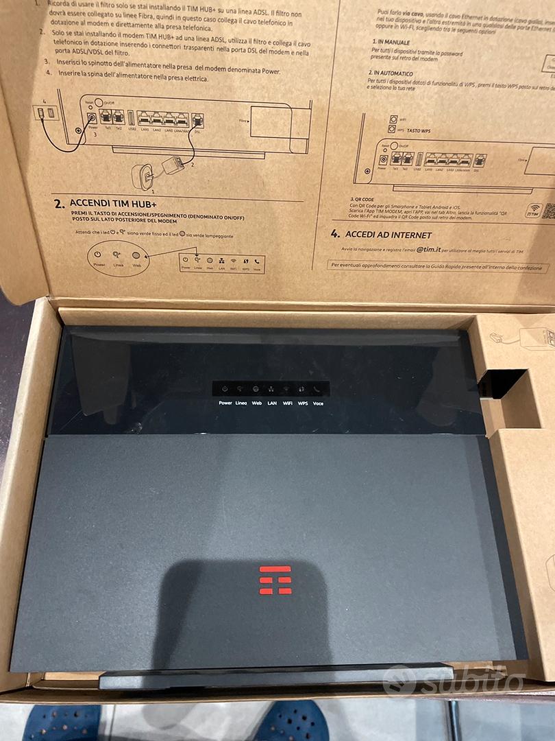 Router tim hub+ - Informatica In vendita a Palermo