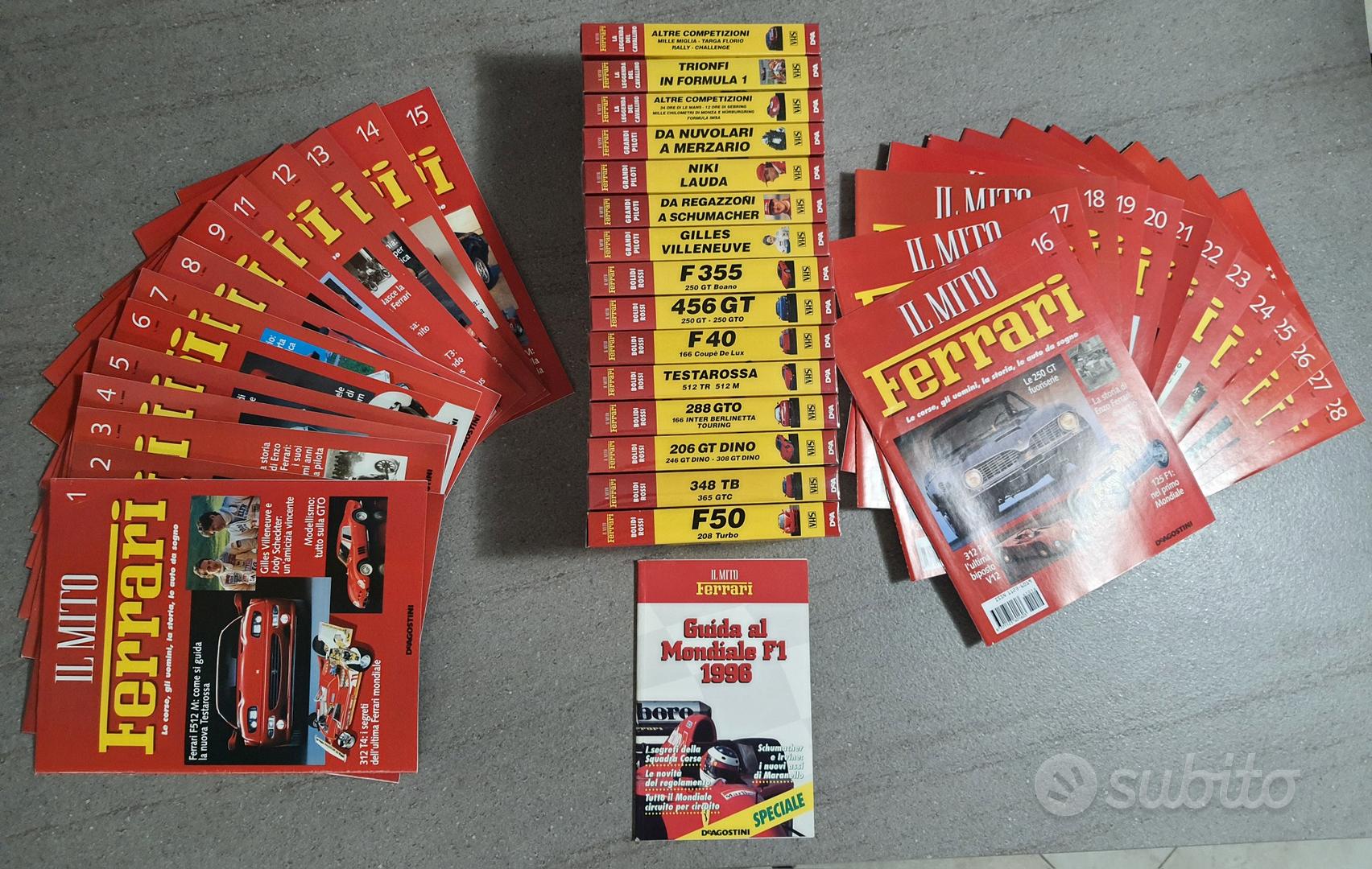 Videocassette VHS Ferrari Il Mito - Collezionismo In vendita a Pordenone