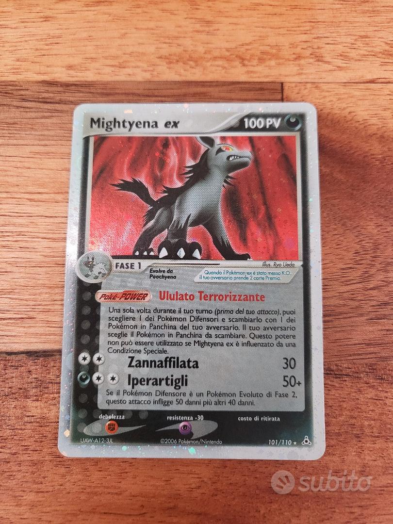 Carta Pokemon Mightyena Ex Collezionismo In Vendita A Milano