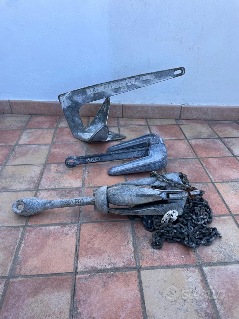 Ancore vari tipi - Nautica In vendita a Napoli