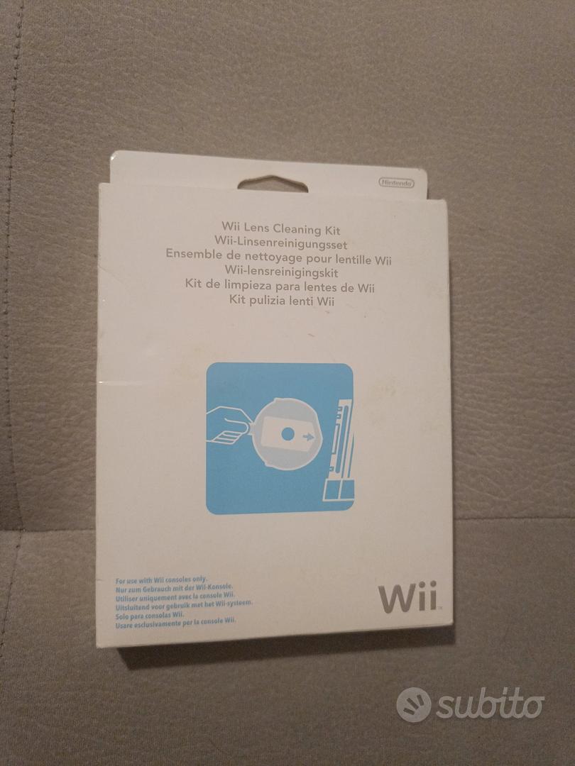 Nintendo Wii - kit pulizia lenti - cleaning lens - Console e ...