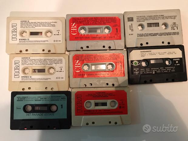 Musicassette audiocassette originali con copertina - Musica e Film In ...