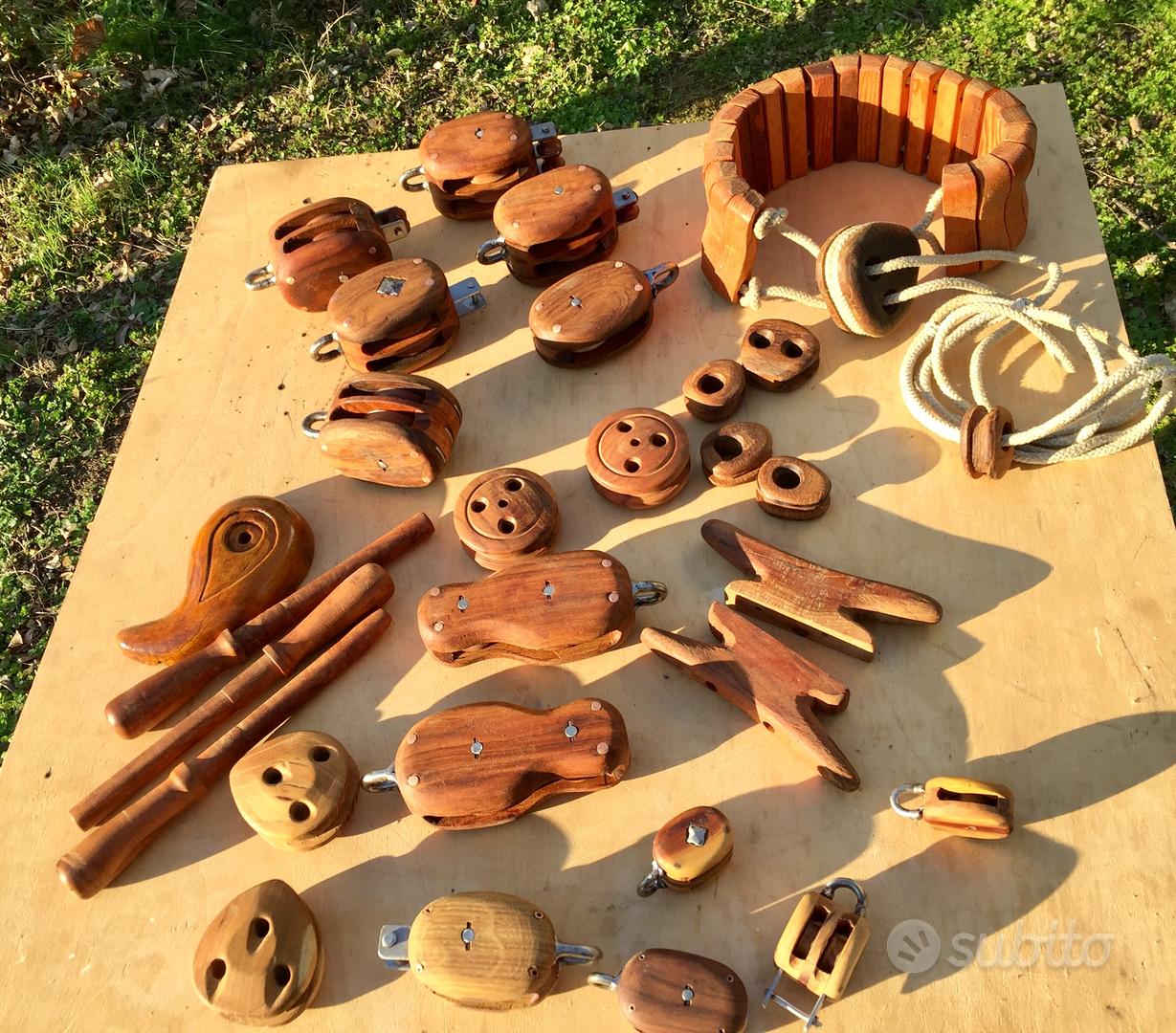 Bozzelli in legno - Nautica In vendita a Rimini