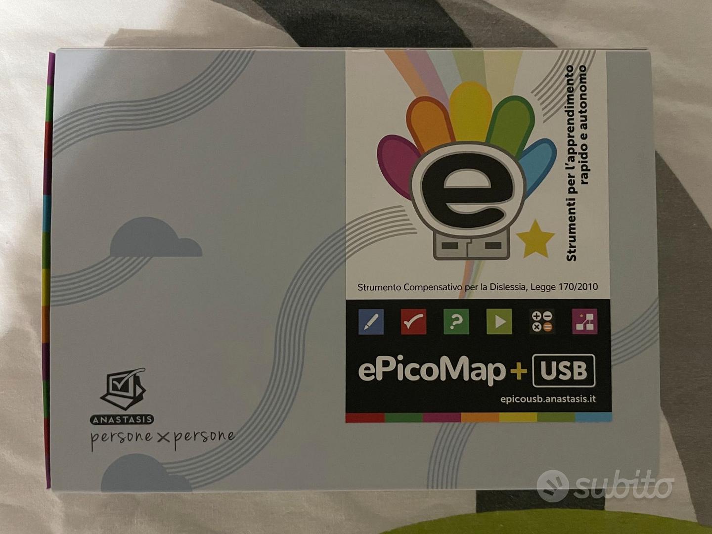 Supporto digitale per dislessia DSA: ePico Map USB - Informatica In ...