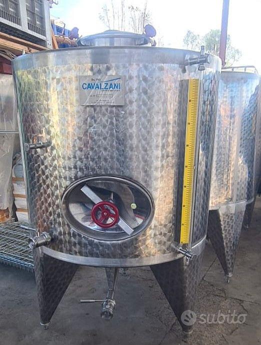 Cisterna in acciaio inox per olio e vino - Giardino e Fai da te In vendita a Siena