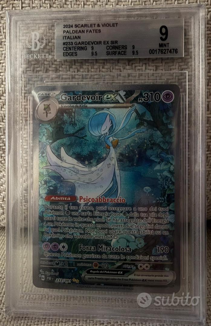 Pokemon Gardevoir Ex BGS 9 Ita - Collezionismo In vendita a Torino