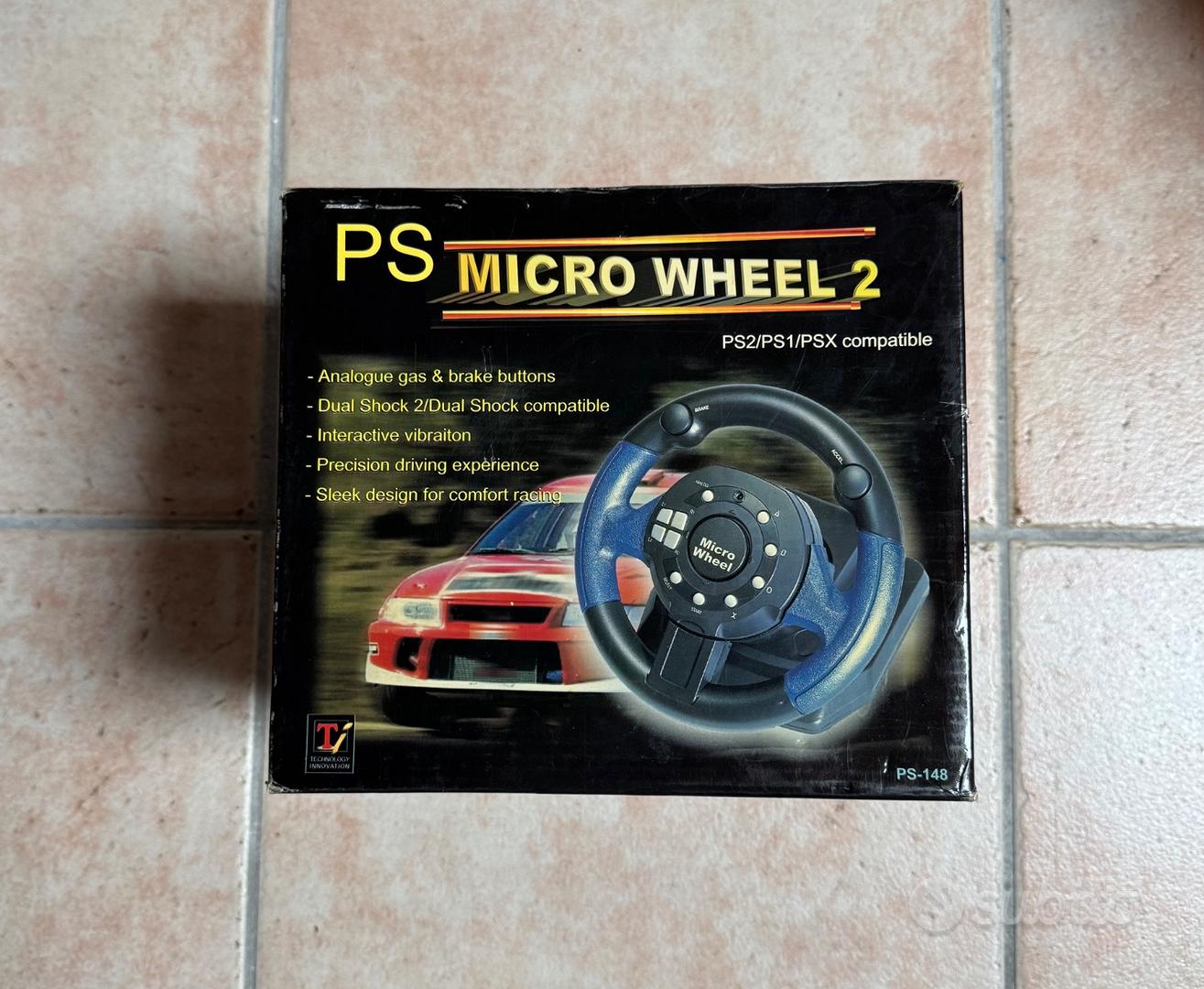 Volante per PS2 PS1 Micro Wheel 2 - Console e Videogiochi In vendita a ...