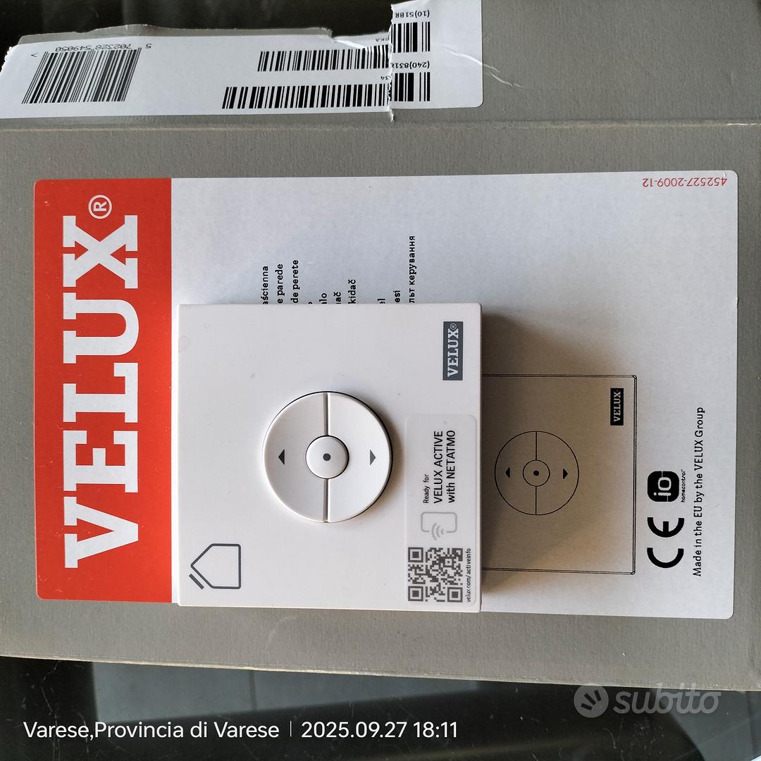 Pulsantiera a muro per tapparelle VELUX KLI - Arredamento e Casalinghi ...