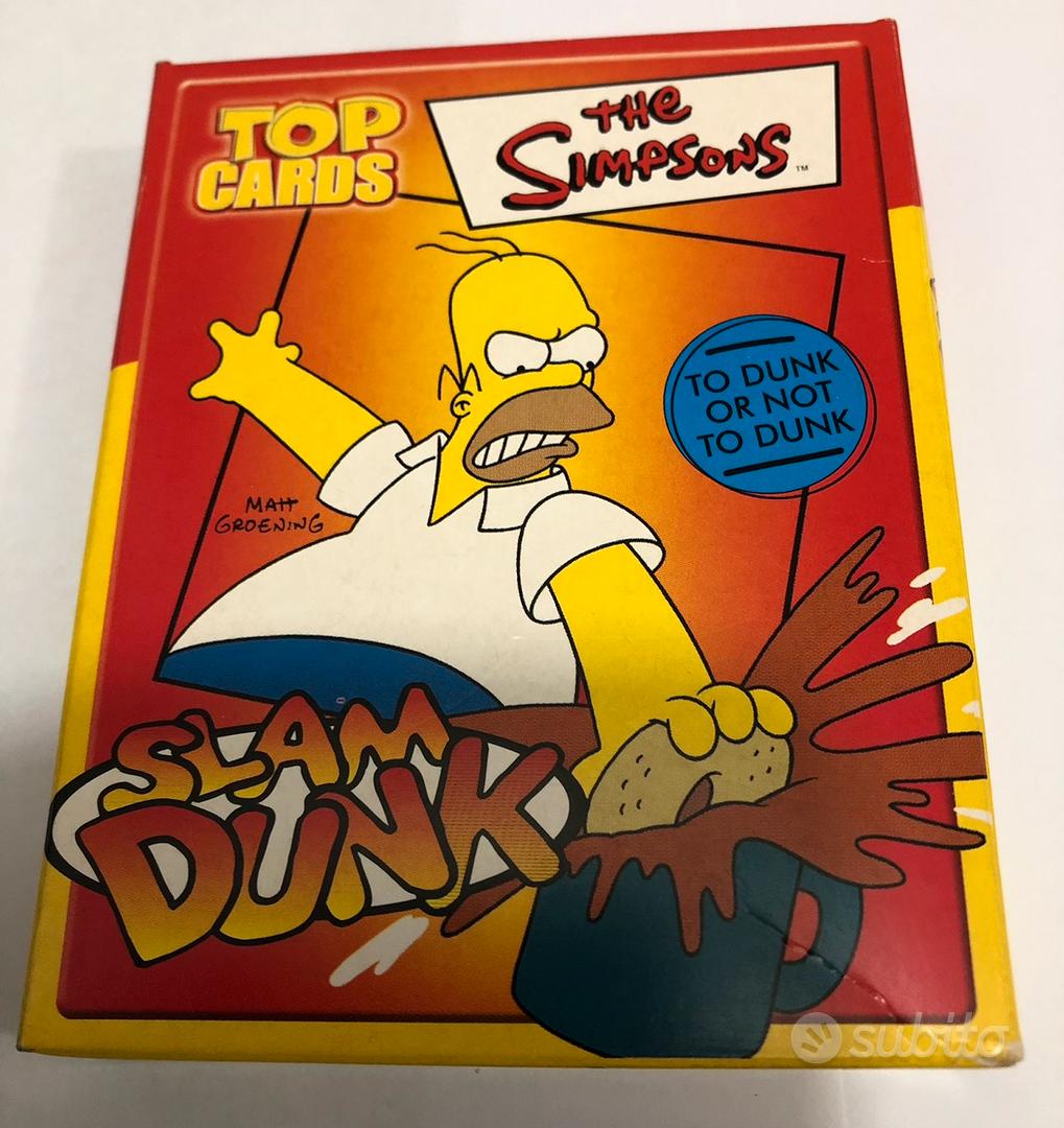 The Simpsons Slam Dunk (Top Cards) Game - Collezionismo In vendita a ...