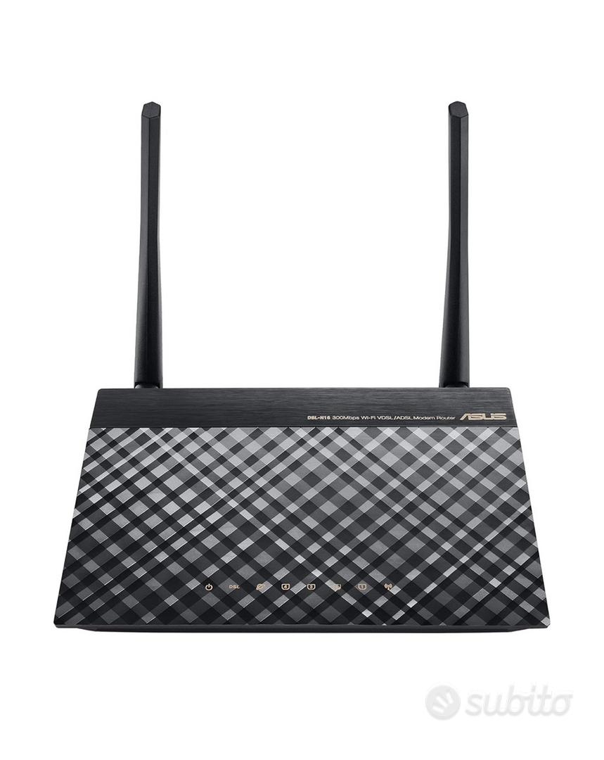 ASUS DSLN16 Modem Router Wireless VDSLADSL 300Mbps - Informatica In ...