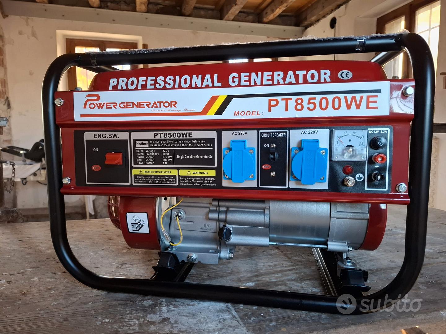 Generatore 3kW 220V - Giardino e Fai da te In vendita a Udine