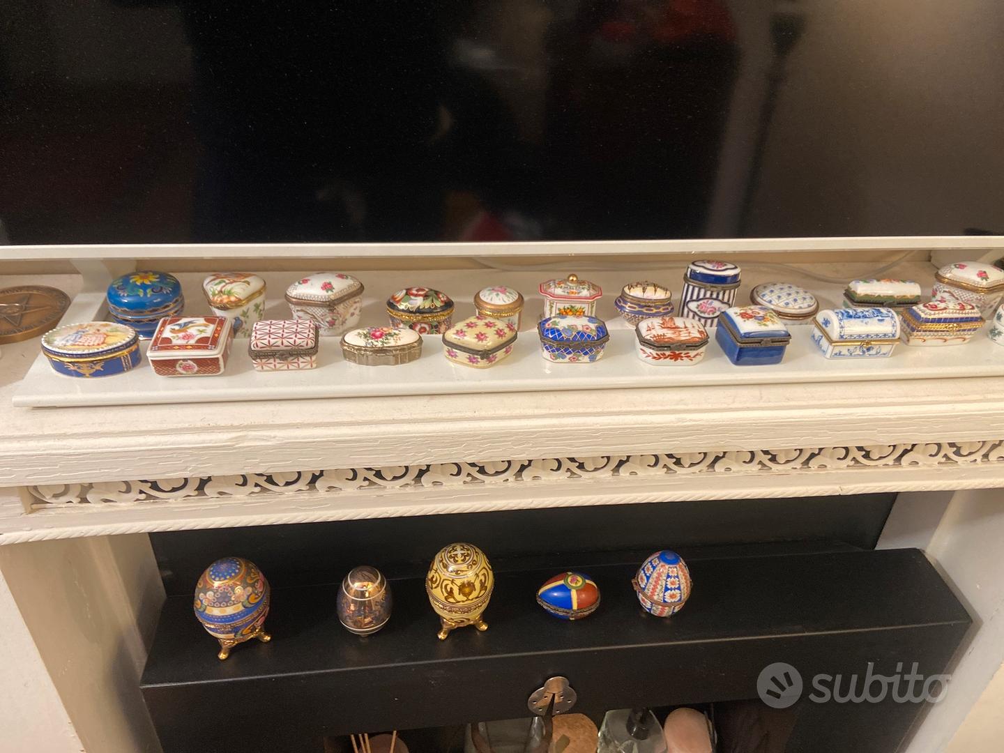 contenitori in porcellana da collezione - Collezionismo In vendita a Roma