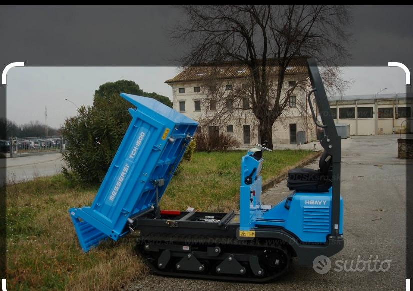 Motocarriola Messersi Tch 1500 - Giardino e Fai da te In vendita a Genova