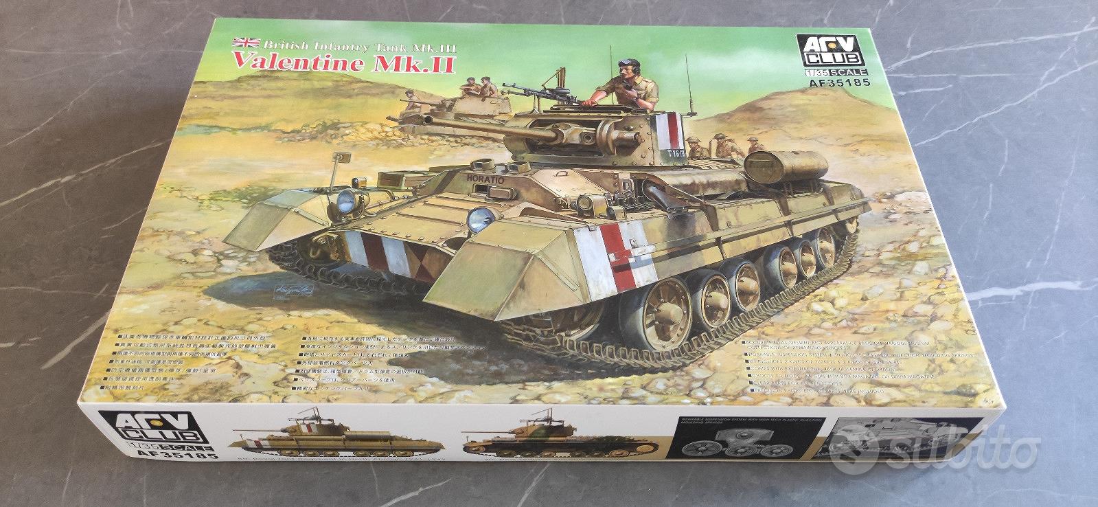 Kit AFVCLUB n°35185 Infantry Tank Mk.III Valentine - Collezionismo In ...