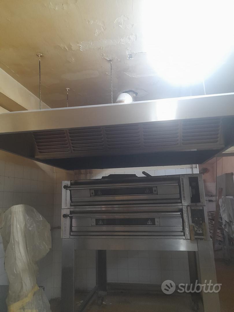 Forno cappa e base interamente in acciaio - Elettrodomestici In vendita ...