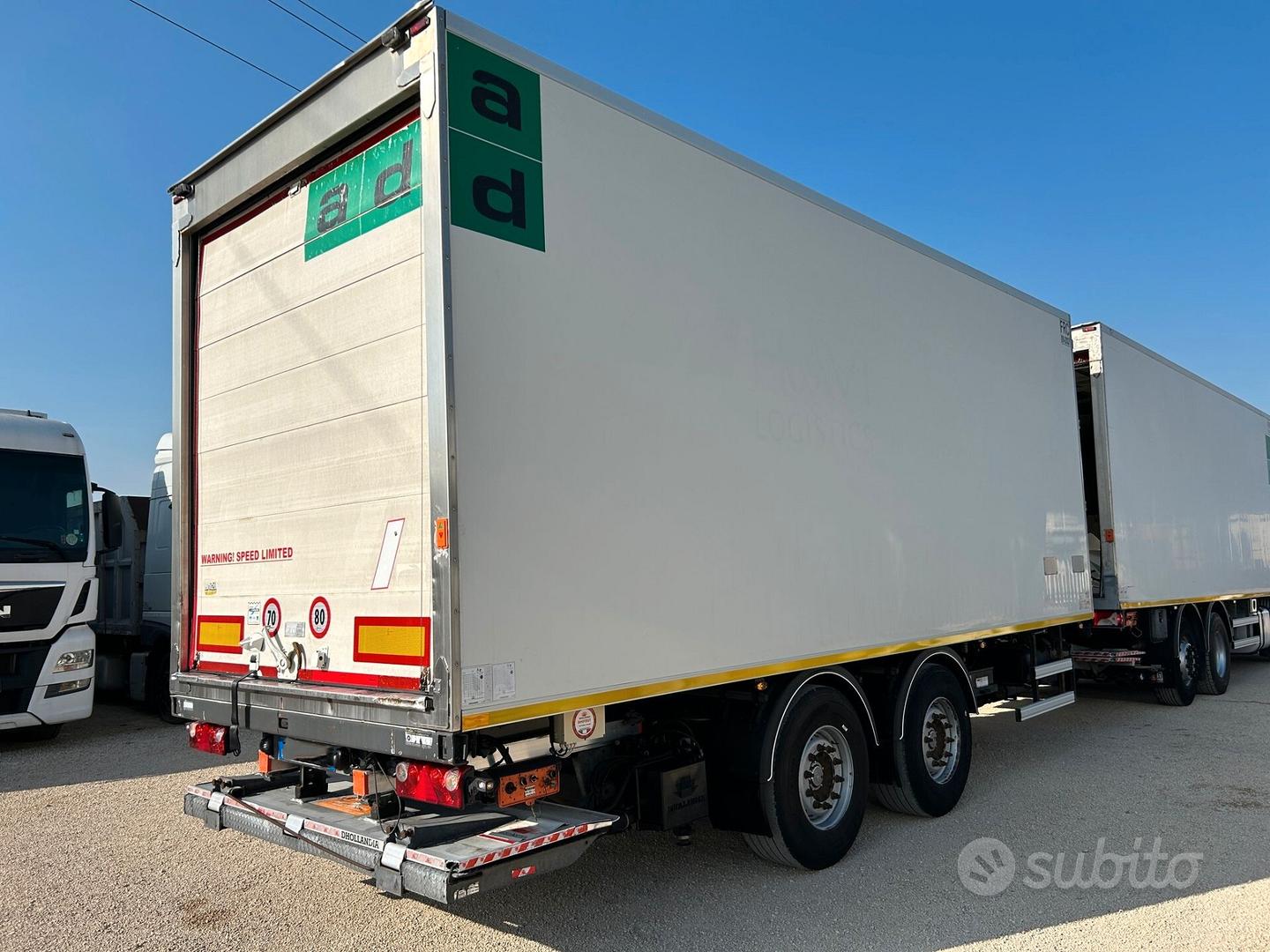 Subito - S.G. TRADING S.R.L. - Rimorchio Biga Omar Frigo con sponda ...