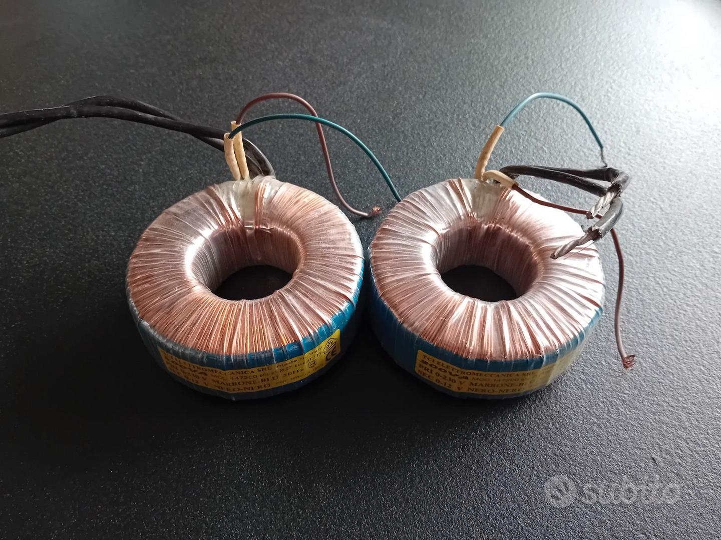 Trasformatore toroidale 220v/12v coppia - Audio/Video In vendita a ...