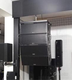 Impianto Audio Line Array WorldSonic 8 moduli 900w - Audio/Video In ...