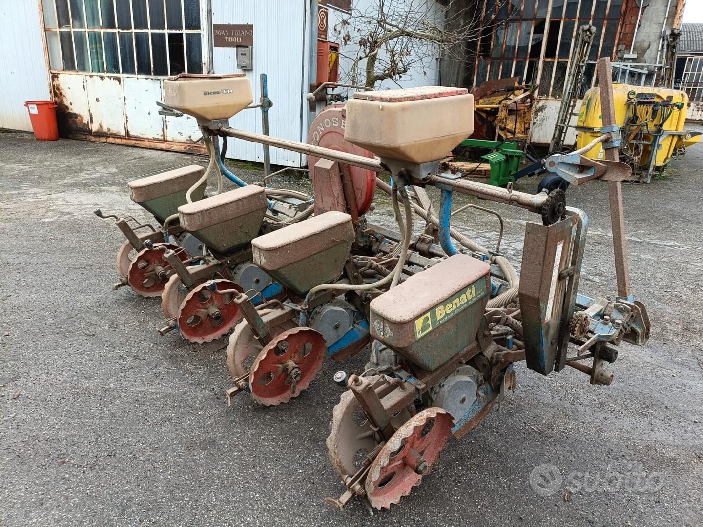 Subito - BA.GI.SRL - seminatrice da mais Benati a 4 file - Veicoli commerciali In vendita a Verona