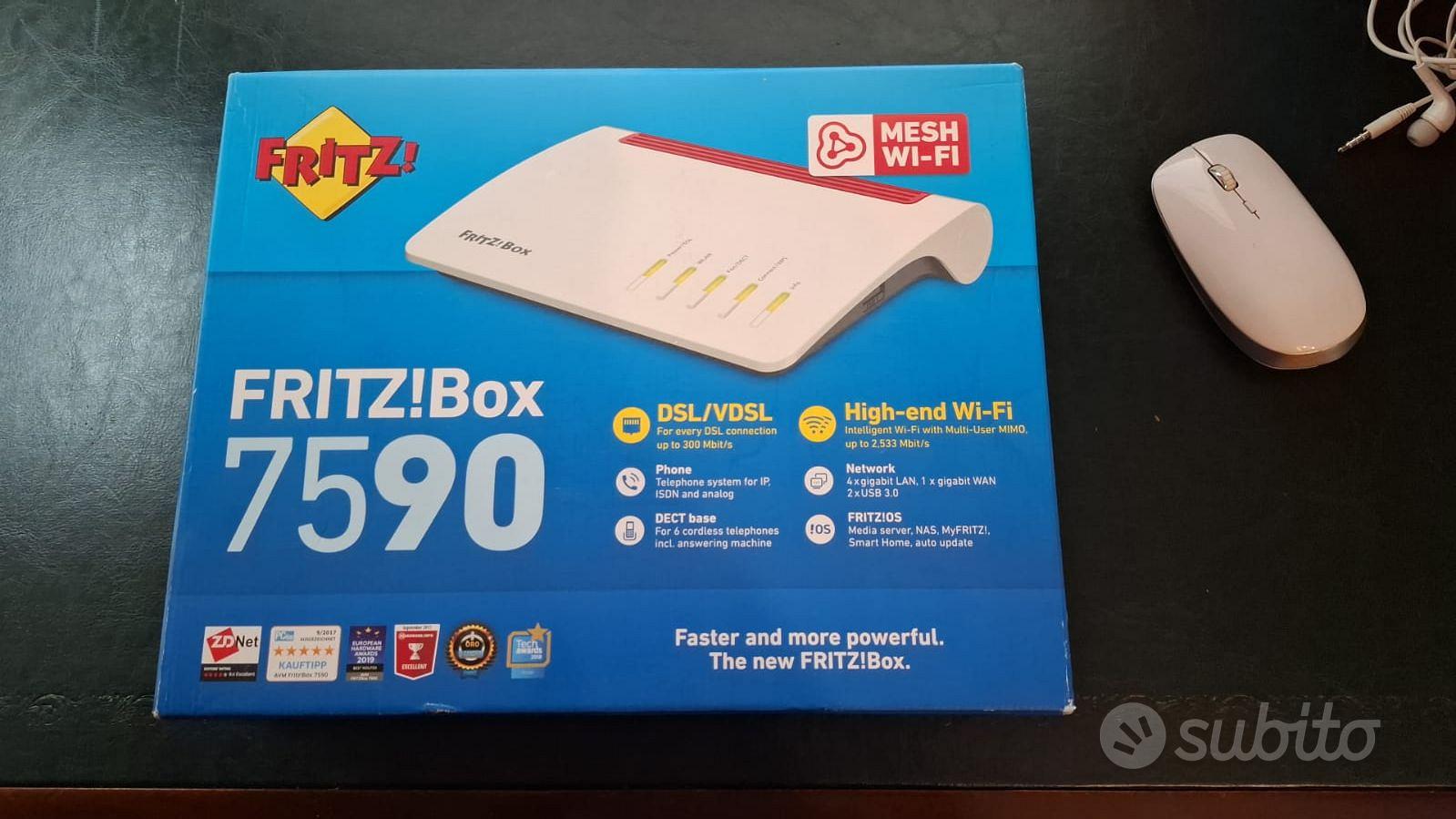 Fritz!box 7590 Fritzbox Fritz box - Telefonia In vendita a Roma