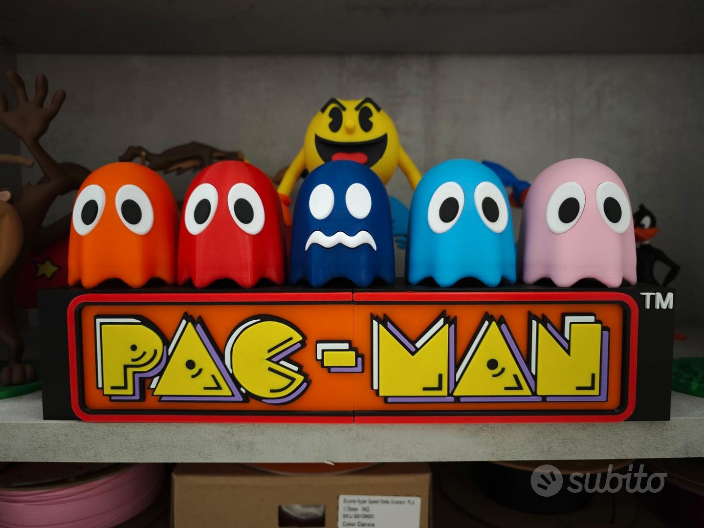 Set Pac-Man inclusi i fantasmi e stand - Collezionismo In vendita a ...