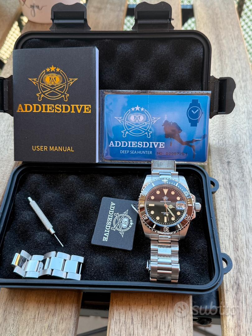 Orologio “submariner” Addiesdive - Abbigliamento e Accessori In vendita ...