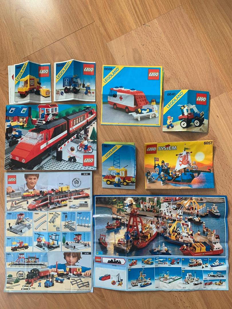 Istruzioni Lego anni '80 e '90 - Collezionismo In vendita a Genova