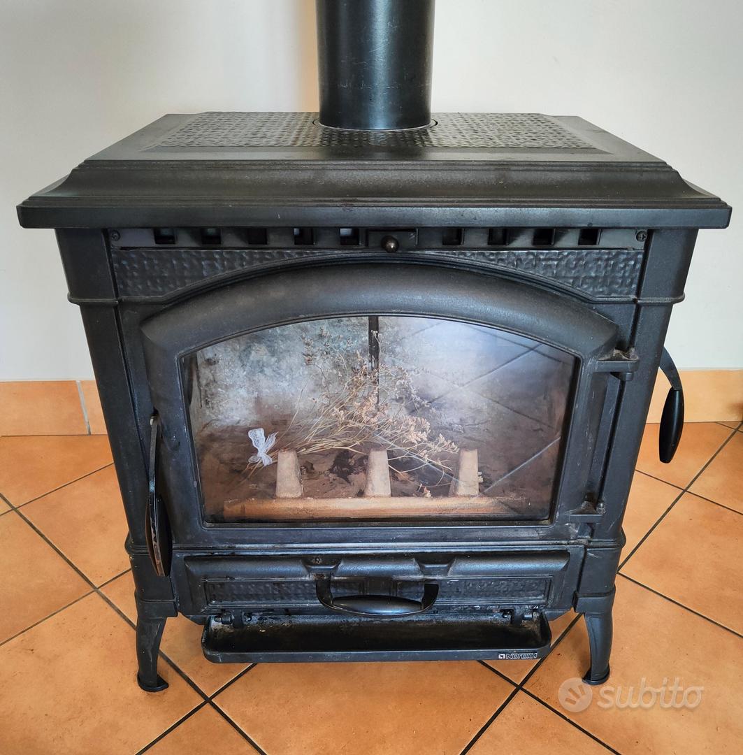 Stufa a legna in ghisa Nordica Isotta - Arredamento e Casalinghi In ...
