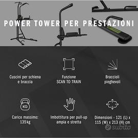 Power Tower Adidas Performance push up dip station - Sports In vendita ...