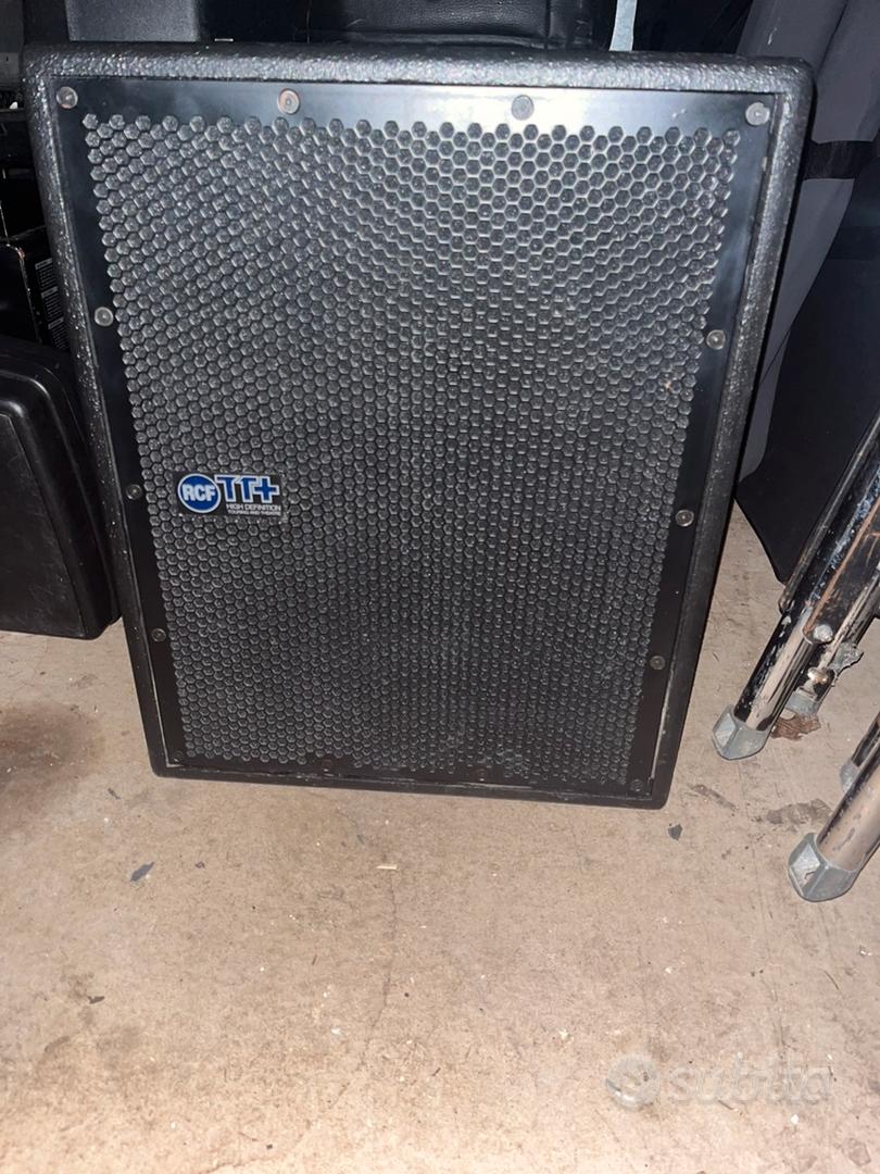 Subwoofer attivo 12 “ RCF TT + TTS12a - Audio/Video In vendita a Vicenza