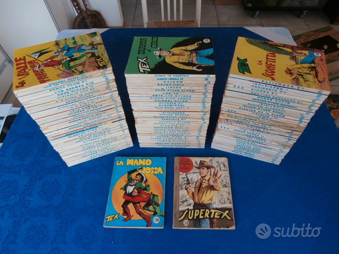 TEX lotto collezione da 1 a 100 ORIGINALI - Collezionismo In vendita a ...