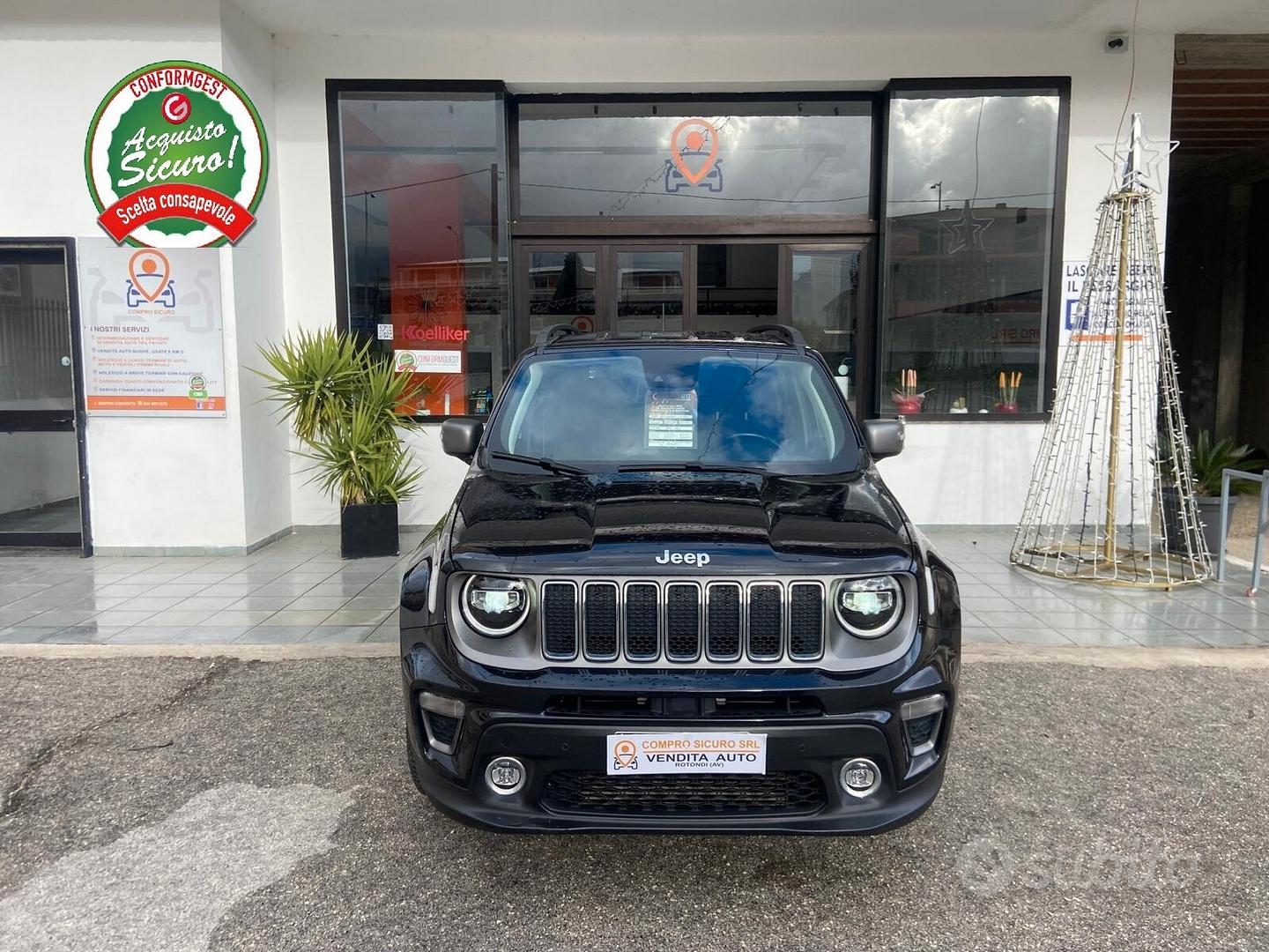 Subito - COMPRO SICURO - Jeep Renegade 1.6 Mjt Limited FULL LED - Auto In vendita a Benevento