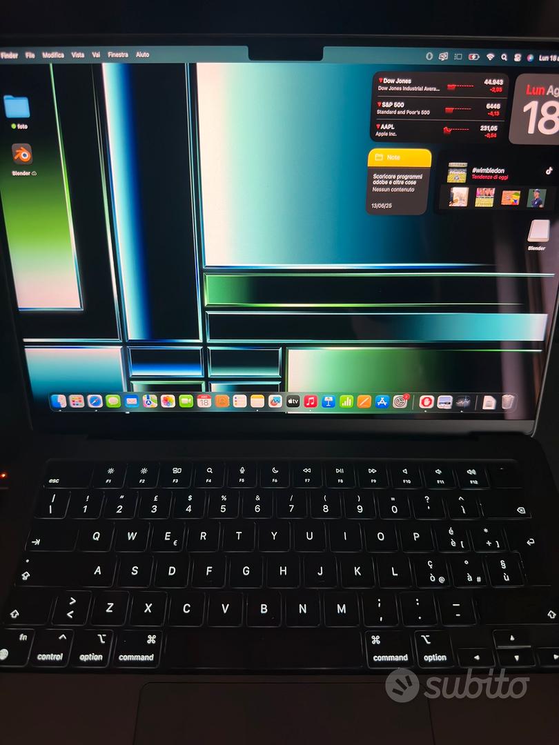 Macbook pro m4 14 2024 16gb ram 512ssd - Informatica In vendita a Catania
