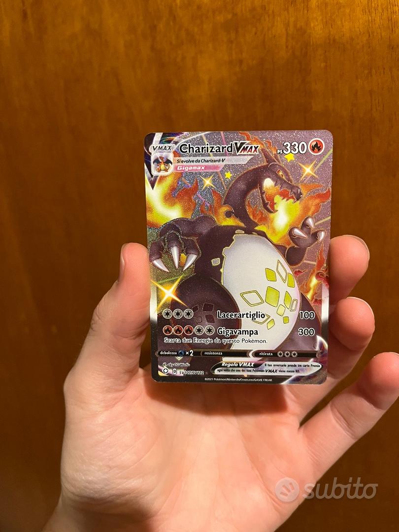 charizard vmax shiny sv107/sv122 pokemon - Collezionismo In vendita a Roma