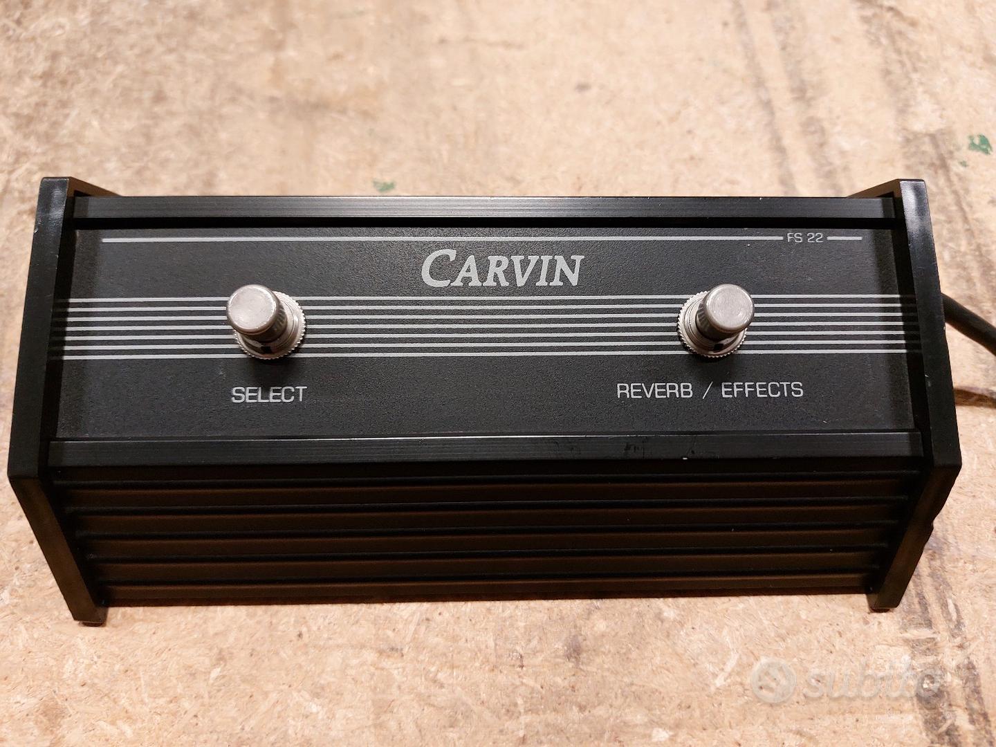Pedale a 2 switch per amplificatore Carvin FS22 - Strumenti Musicali In ...