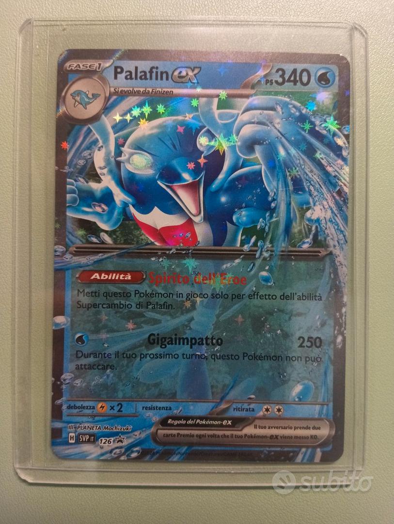 Carta Pokemon Palafin ex 126 ITA Promo SVP - Collezionismo In vendita a ...