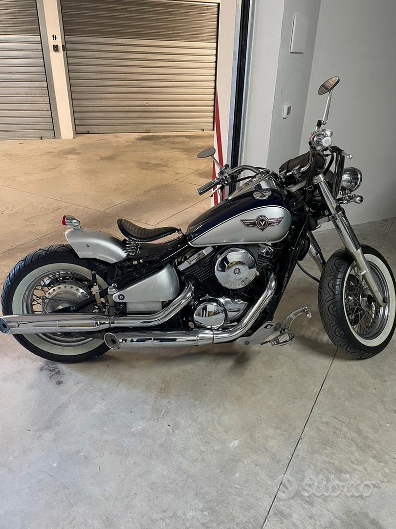 Vn800 Kawasaki bobber custom - Moto e Scooter In vendita a Bari