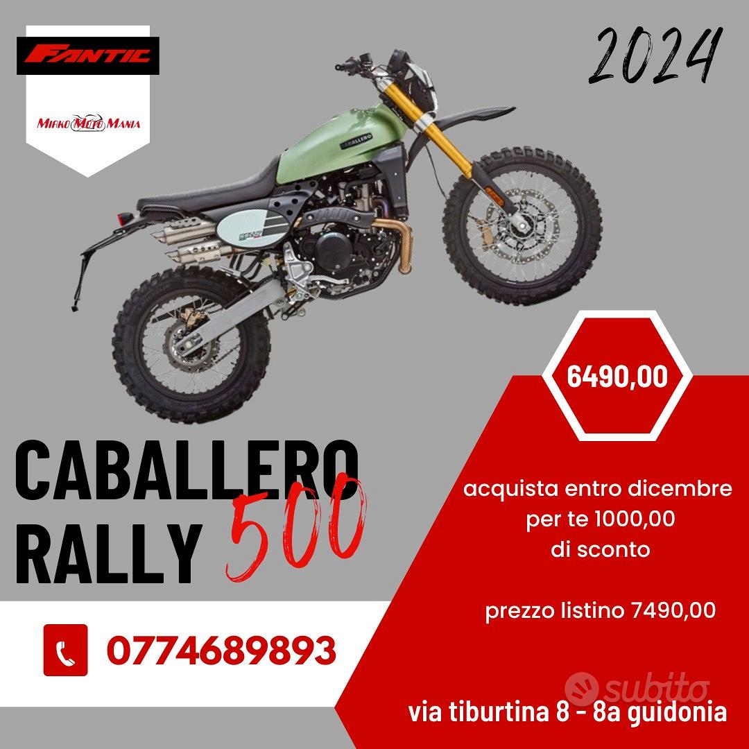 Subito - MIRKOMOTOMANIA SRL - Fantic Caballero 500 RALLY - PROMO - Moto ...