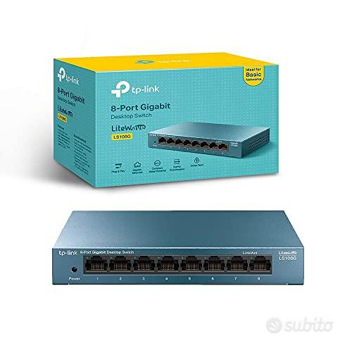 TP-Link LS108G Switch Ethernet 8 Porte Gigabit - Informatica In vendita ...