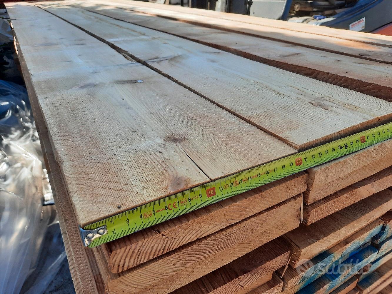 Tavole di Larice mm25x200x4000 - Giardino e Fai da te In vendita a Rovigo