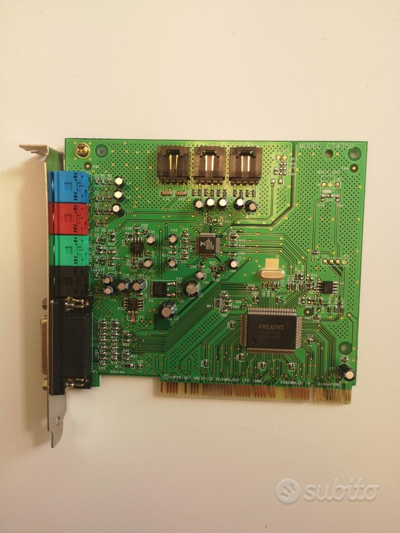 Scheda Audio PC Creative Soundblaster CT4750 - Informatica In vendita a ...