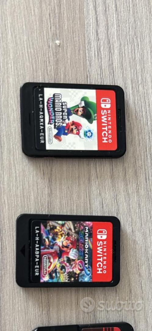 Mario kart 8 Deluxe & Super Mario bros wonder - Console e Videogiochi ...