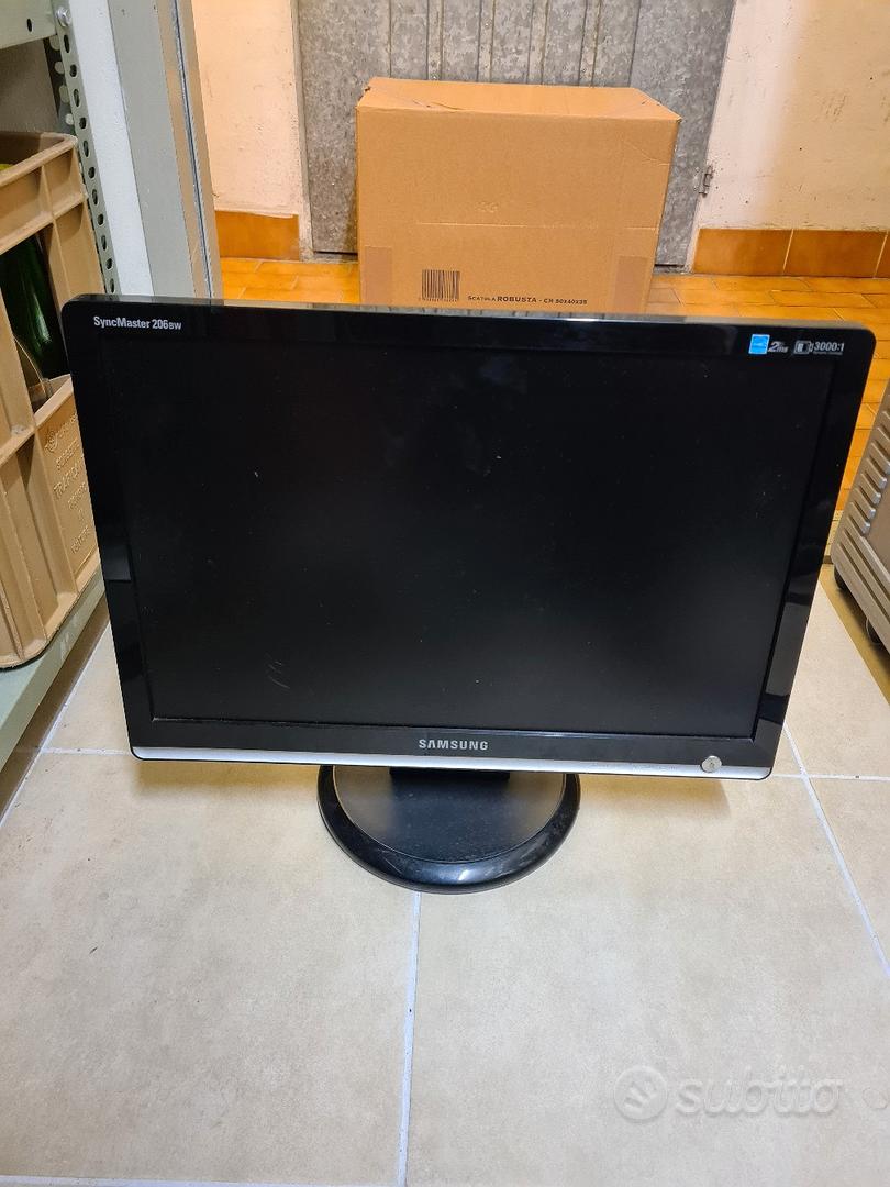 Monitor "Samsung SyncMaster 206bw" - Informatica In vendita a Torino