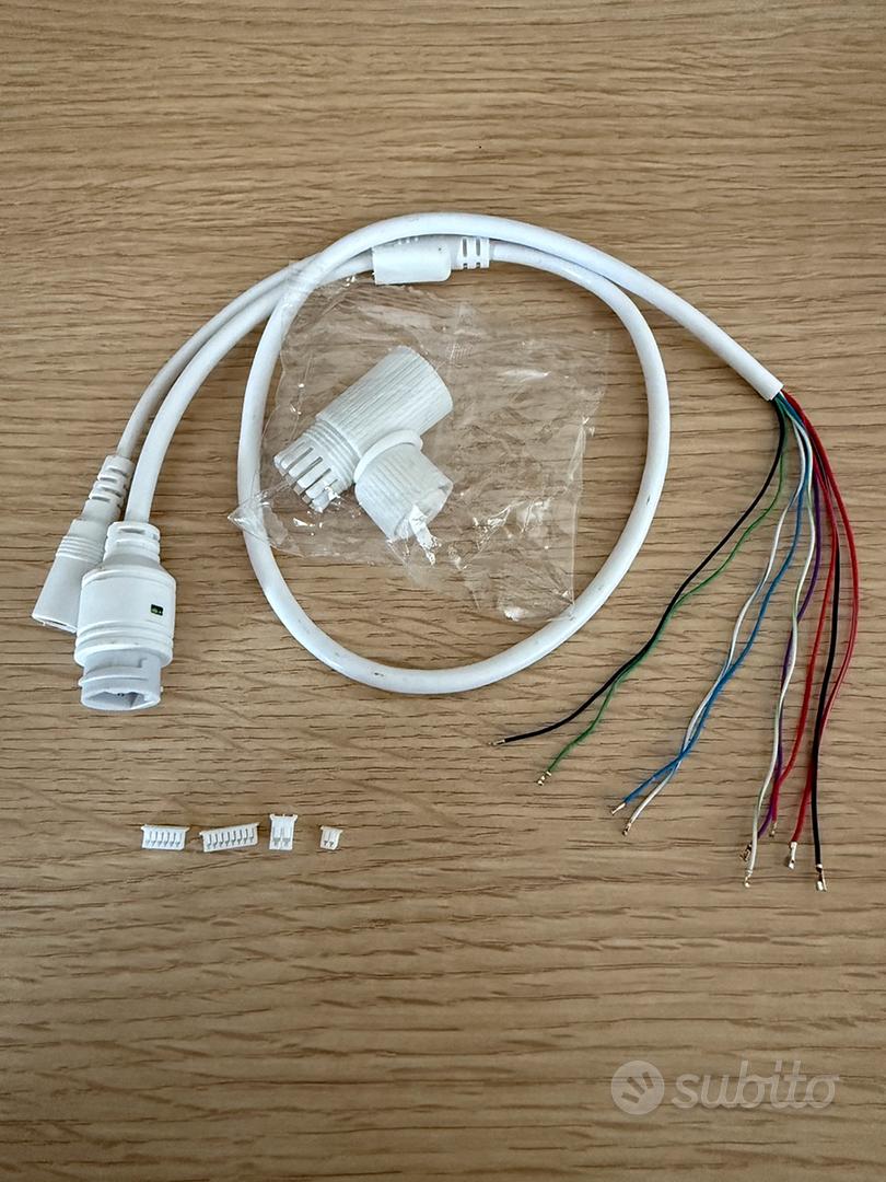 Modulo Cavo PCB CCTV POE 9 Pin 80cm per Ip Camera - Audio/Video In ...