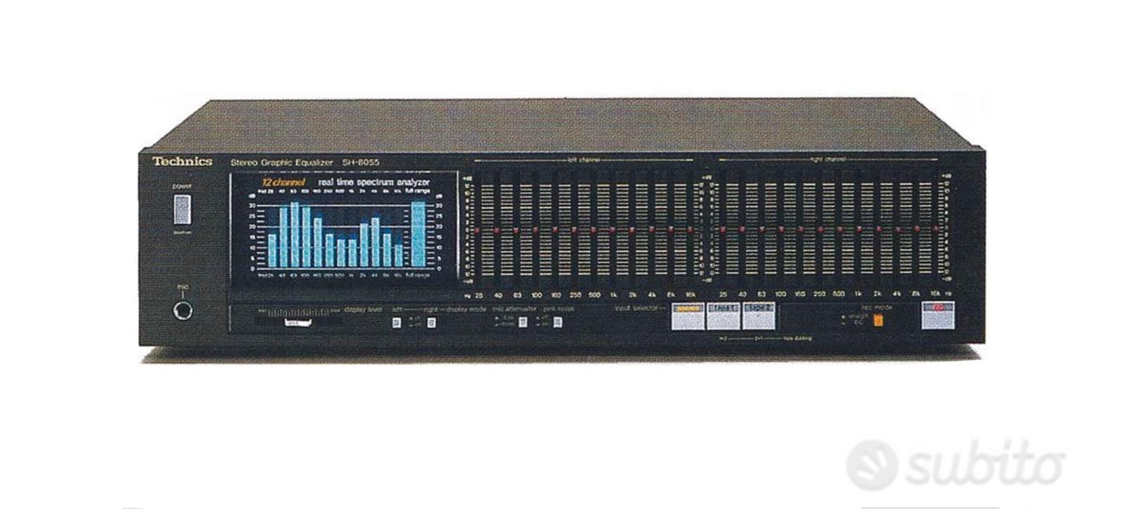 Equalizzatore technics sh 8055 - Audio/Video In vendita a Bari