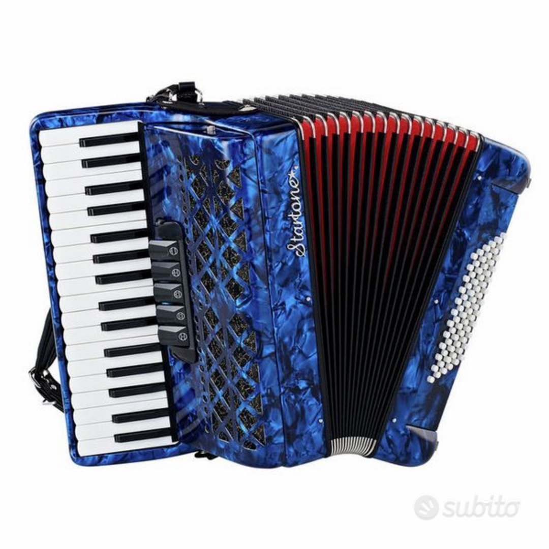 FISARMONICA 72 BASSI roling's CON CUSTODIA - Strumenti Musicali In ...