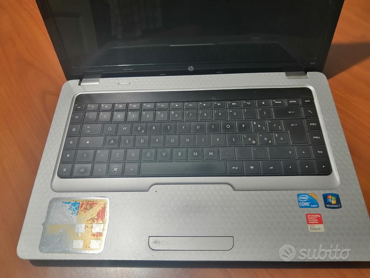 Notebook HP G62 - Informatica In vendita a Cosenza
