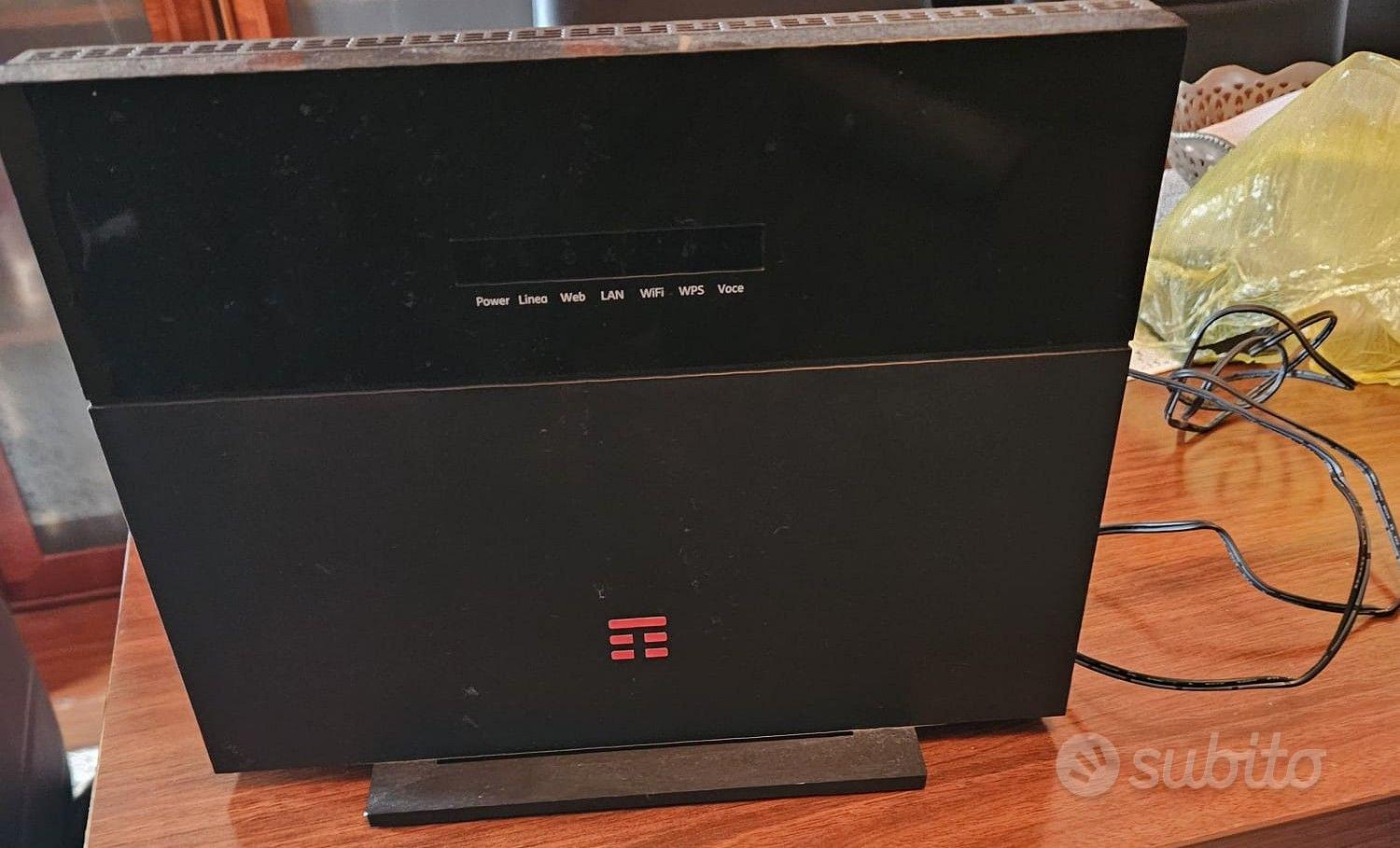 Modem TIM Hub + ZTE Router WiFi 6 VDSL Plus Fibra - Telefonia In ...